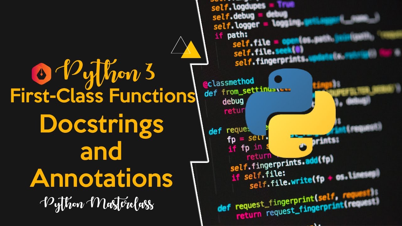 5.3 - Docstrings and Annotations in Python || Coding