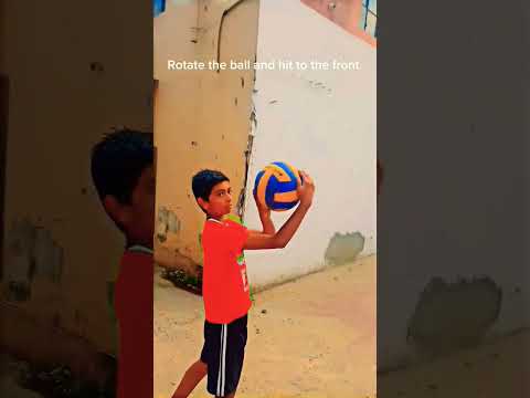 How to do swing serve 🤔? most viral short/#volleyball #training #support #junior #viral