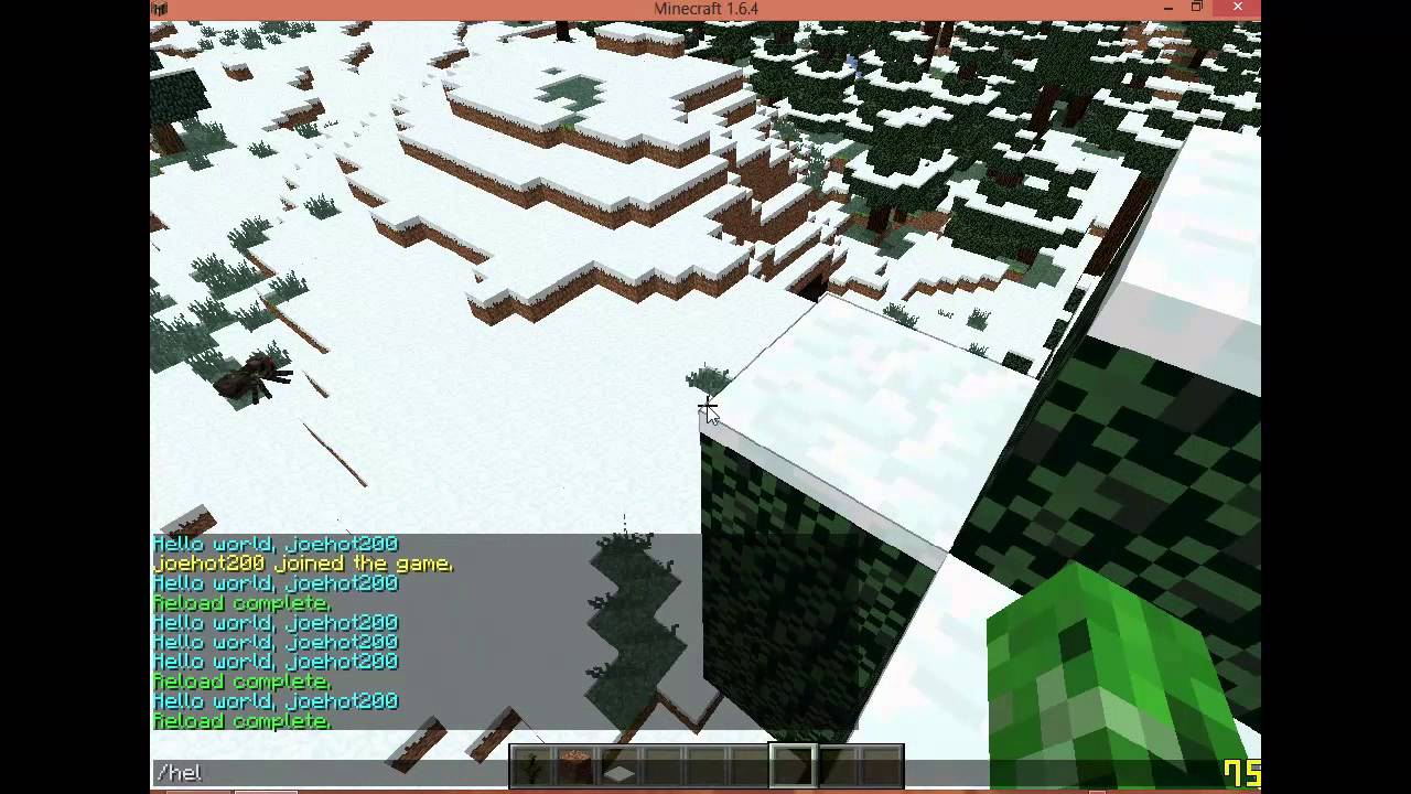 Bukkit plugin coding tutorial -3- Debugging our plugin errors.