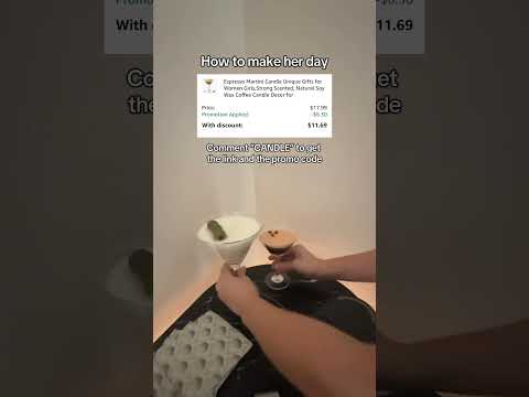 THE LINK AND CODE ARE POSTED IN MY BIO‼️ #amazondeals #espresso #candle
