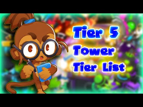Steam Community :: Video :: Bloons TD 6 | In Depth Tier 5 Tower Tier List