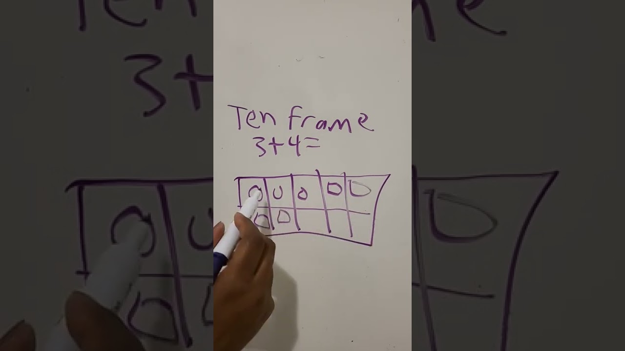 adding by using ten frames