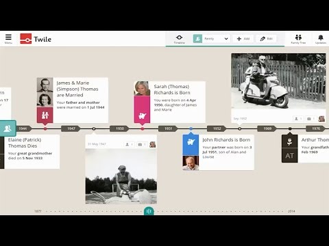 Introducing Twile's Family History Timeline