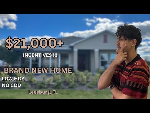 $0 DOWNPAYMENT! NEW HOME IN CENTRAL FLORIDA | LOW HOA | NO CDD