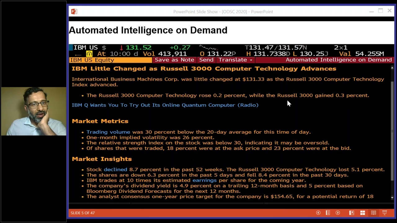 Automated Insights in Finance Using Machine Learning & AI