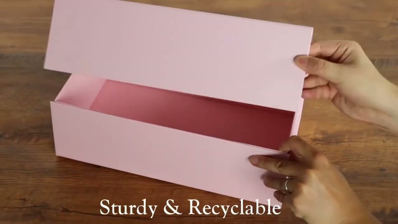 Custom Luxury Folding Magnetic Gift Boxes#MagneticGiftBox #RigidPackaging #LuxuryPackaging