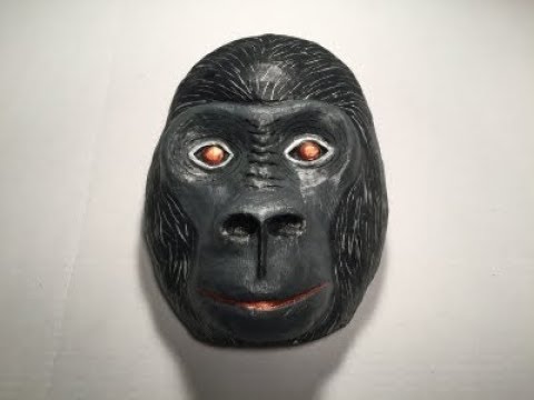 Gorilla Mask Headpiece