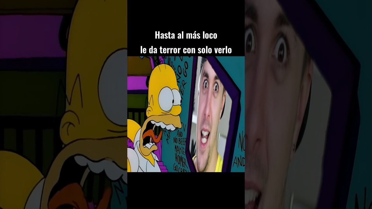 Pobre Homero😱🗣️ XD #homerosimpson #dalas #dalasreview #memes #humor #xd