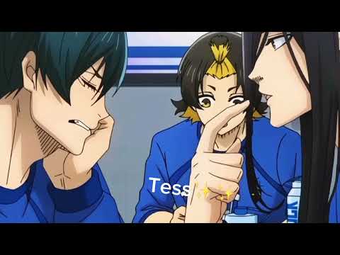 Blue lock tries learning english