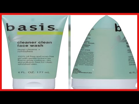 Great product - Basis Cleaner Clean Face Wash - Deep Cleans and Refreshes for Normal to Oily Skin,