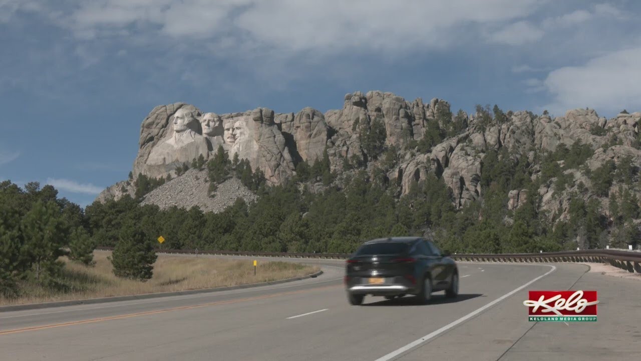 Government shutdown reaction at Mount Rushmore