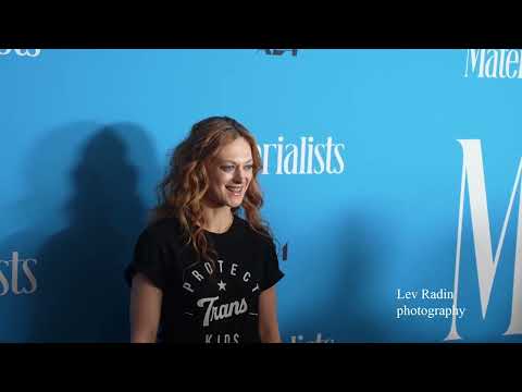 New York premiere of movie 'Materialists'