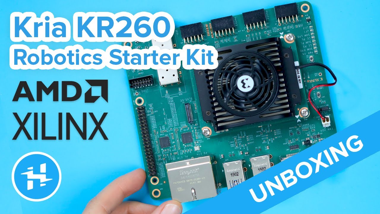 AMD Xilinx Kria KR260 Robotics Starter Kit // Unboxing
