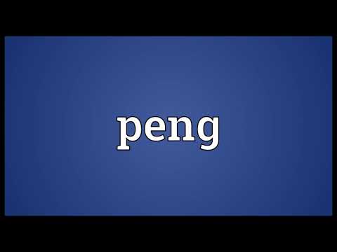 Peng Meaning