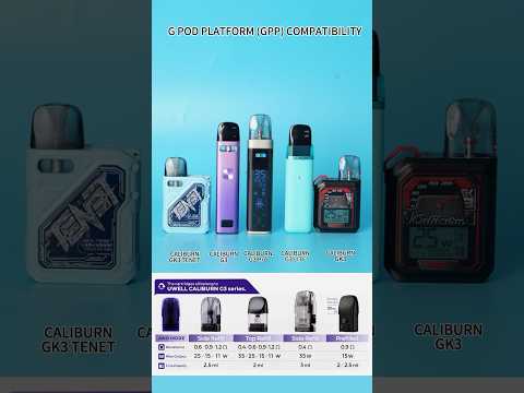 G POD PLATFORM COMPATIBILITY #shortsvideo #vapecommunity