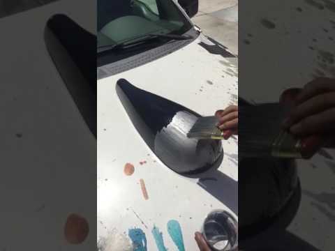 Alsa Brush on Chrome Paint