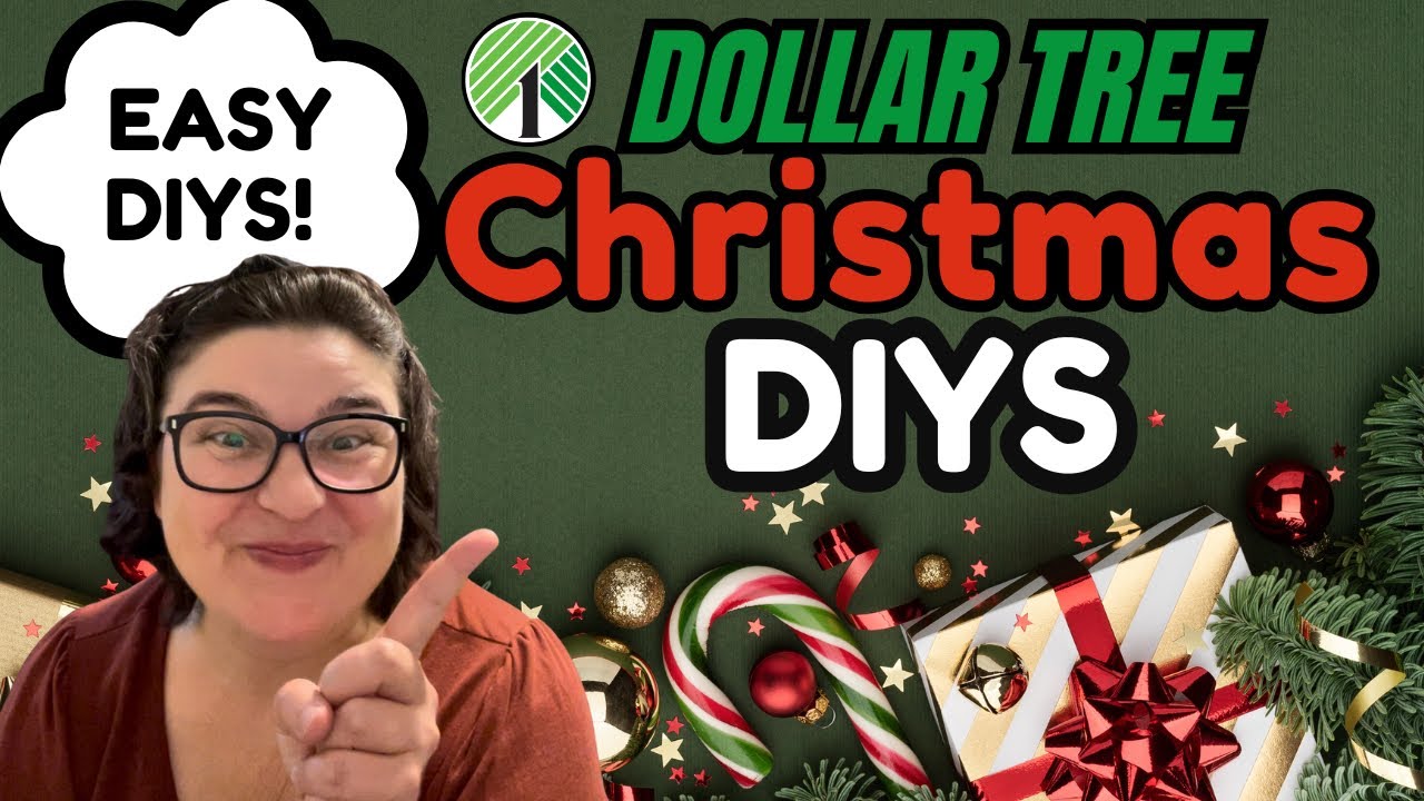 4 Mind-Blowing Dollar Tree Christmas DIYs You’ll Want to Try ASAP! 🎄✨ (Easy & Affordable!)