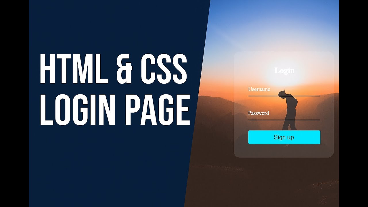 ASME Programming - Animated Glassmorphism Login Form - No Talking #asmr #coding