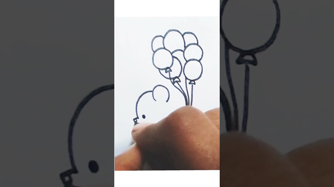 Balloon with teddy 🧸#shorts