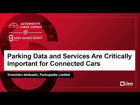 Parking Data and Services Are Critically Important for Connected Cars - Tomohiko Ishibashi