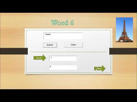 Spell Bee game for kids. You can use this for your child learning spelling.