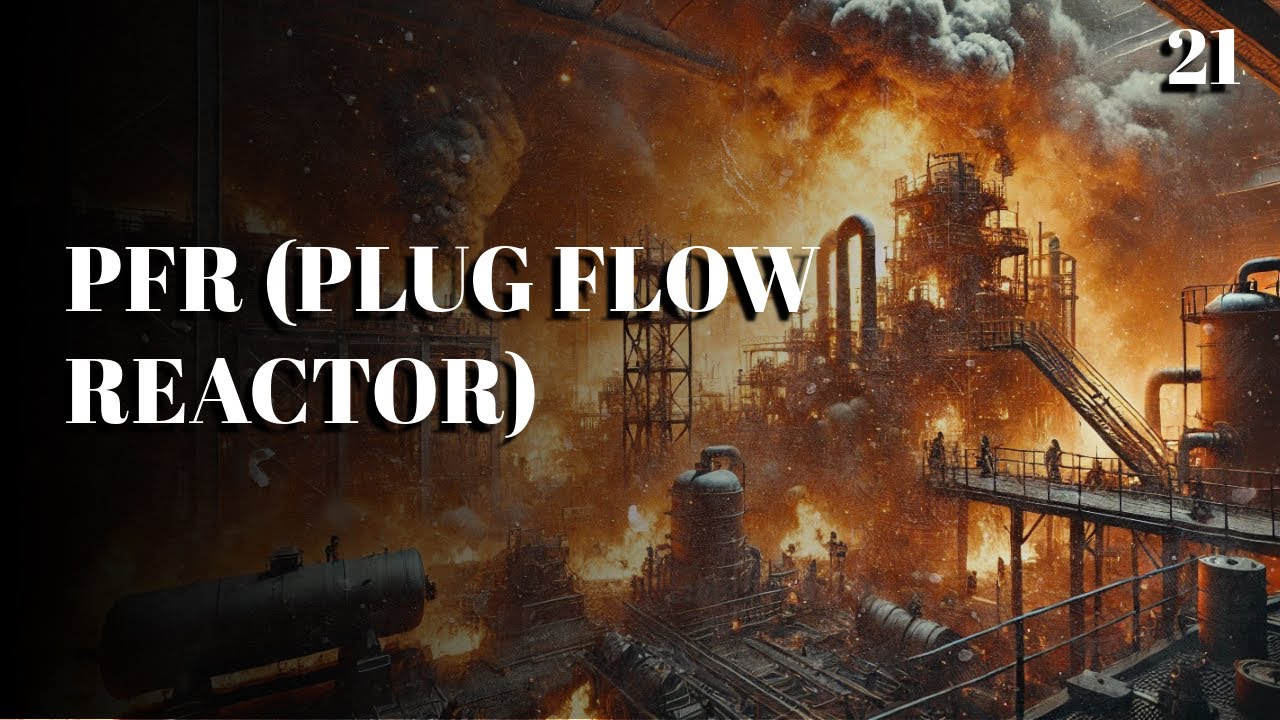 21. Plug Flow Reactor (PFR) | Chemical Reaction Engineering, Chemical Engineering | The Engineer Owl