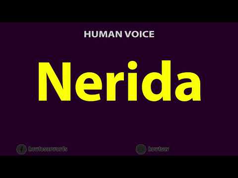 How to Pronounce Nerida