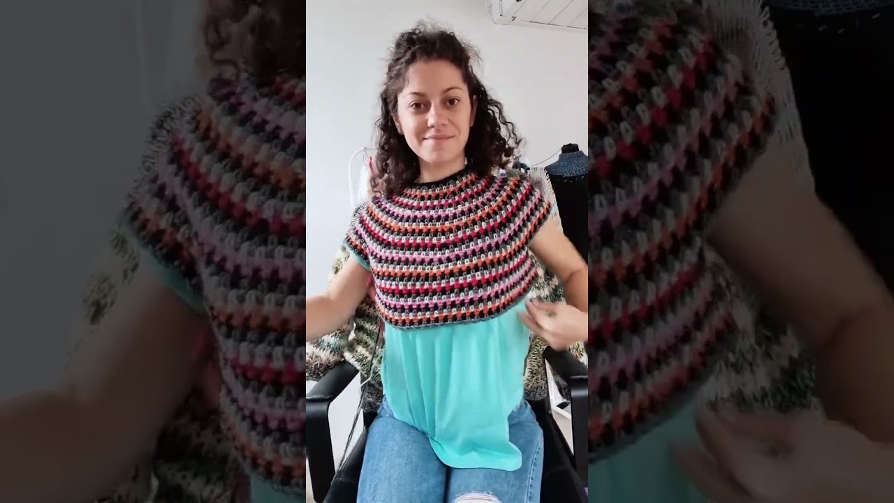 One hour of crochet progress!