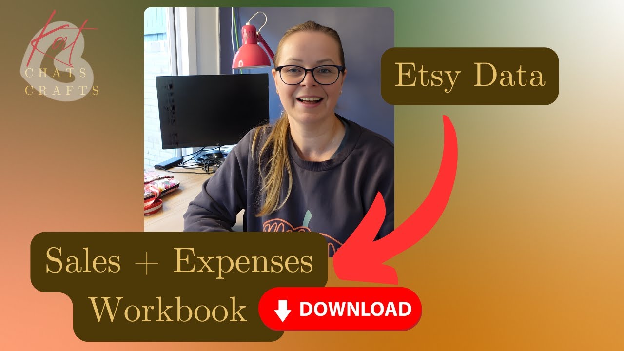 Etsy Seller Downloadable Bookkeeping Spreadsheet Template