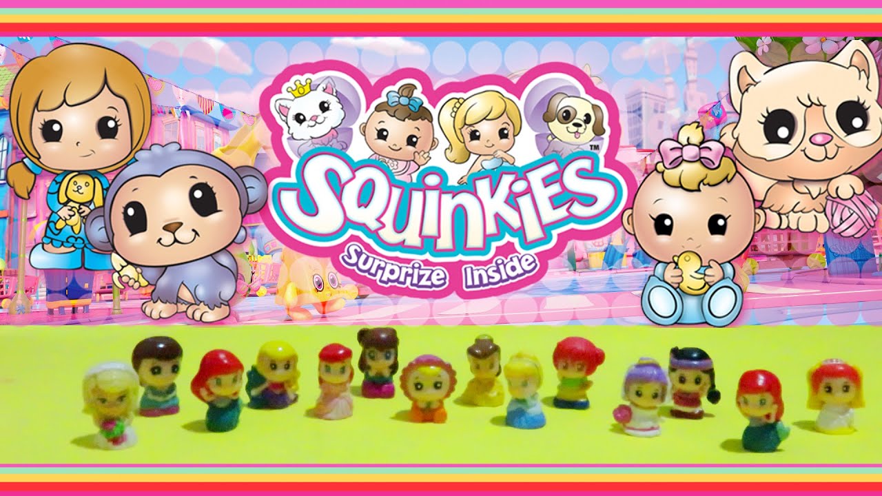 14 Squinkies Surprise Eggs Review
