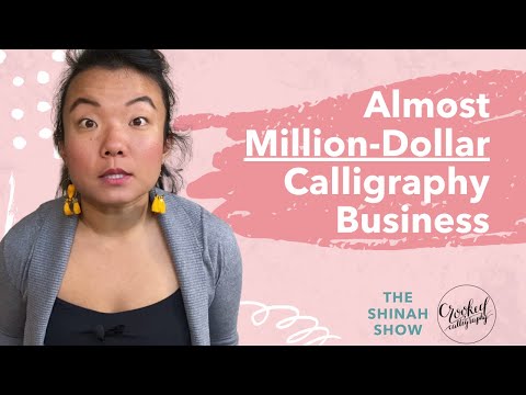 Almost-Million-Dollar Calligraphy Business