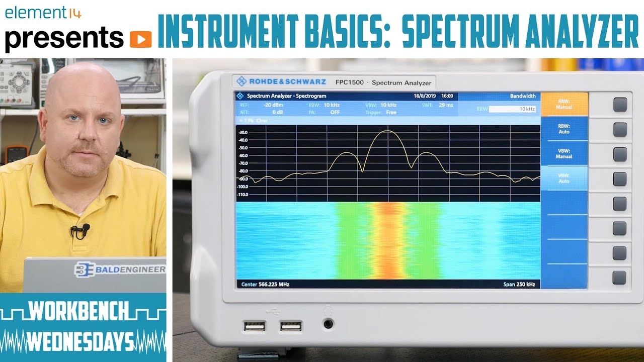 Instrument Basics: Spectrum Analyzer -- Workbench Wednesdays 15 ...