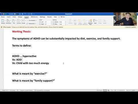 Term to DEFINE for Research Paper