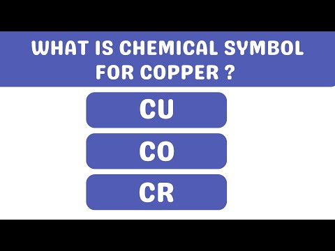Chemical Symbols Challenge: Test Your Element Knowledge! ⚛️🧪