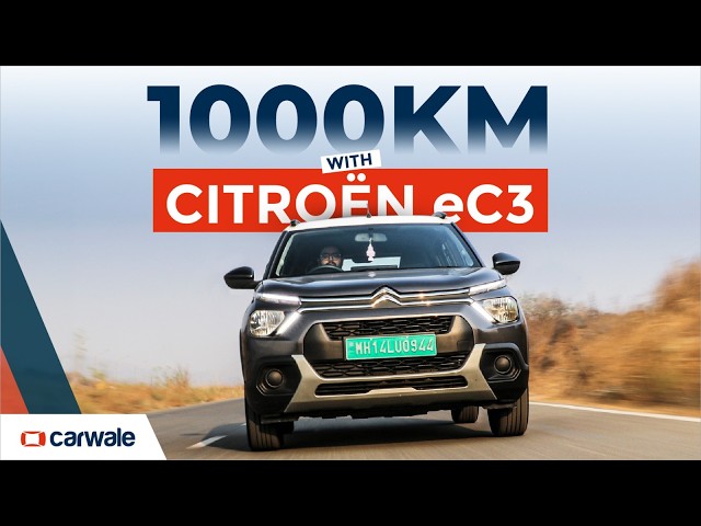 1,000 Km with Citroën eC3: Pros, Cons & Real-World Range Tested! - CarWale