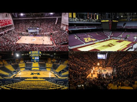 Big Ten Basketball 2024 Arena Rankings from WORST to BEST
