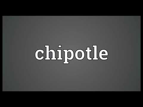 Chipotle Meaning
