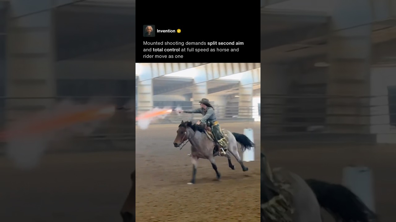 Full Speed Mounted Shooting Accuracy 🤠