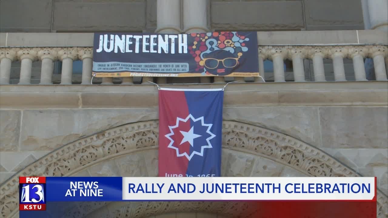Thousands gather for Juneteenth protest and block party