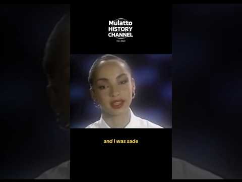 Sade Explains The Meaning of Her Name πΆππΌ #shorts #mulatta #sade #music #jazz #england #icon #pop