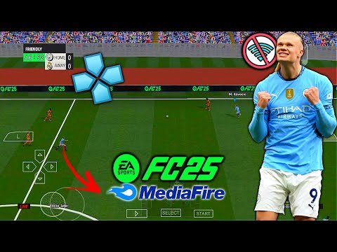 EA FC 25 PPSSPP Android Offline PS5 Camera | FIFA 25 PPSSPP 4K Graphics UCL & League Update + Kits