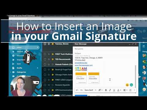 Adding Images to your Gmail Signature