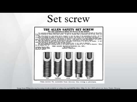 Set Screws at Best Price in India