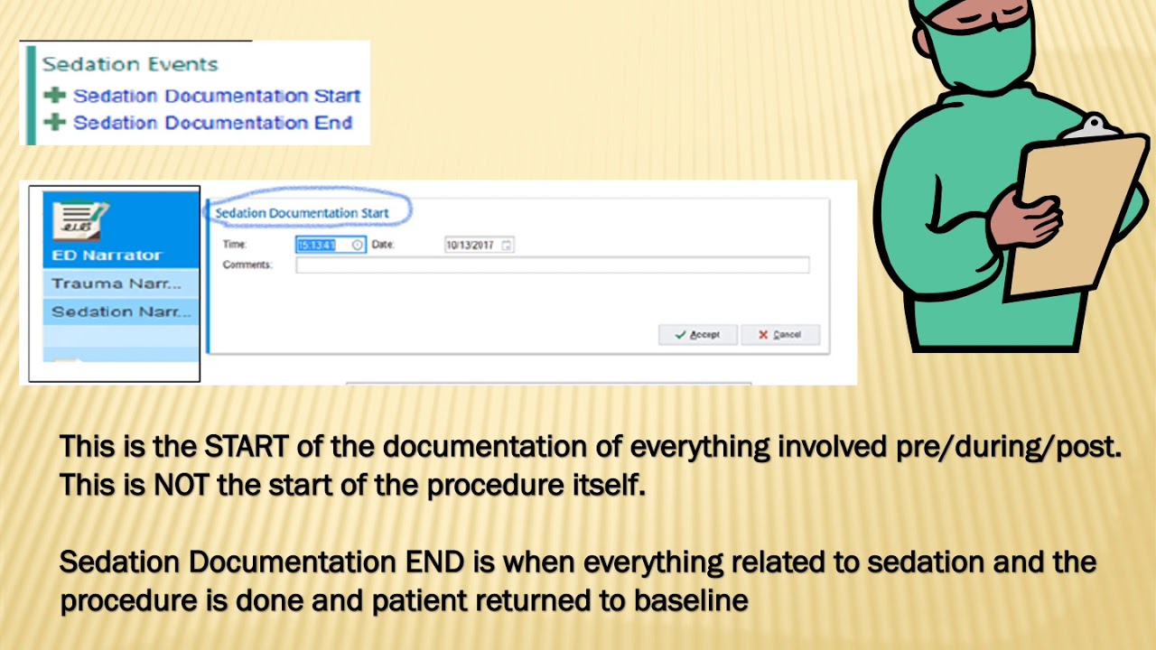 Moderate Sedation Documentation Module