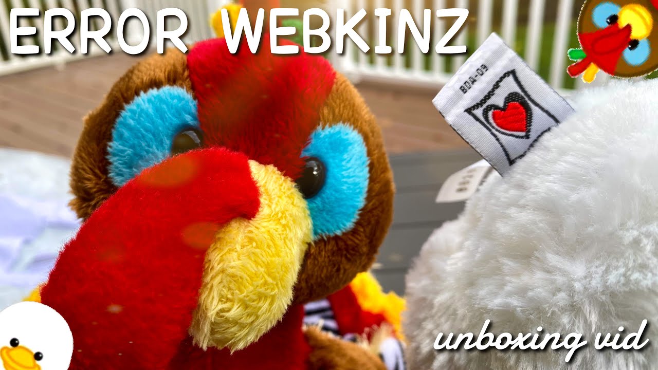 A Webkinz Tag Error Unboxing