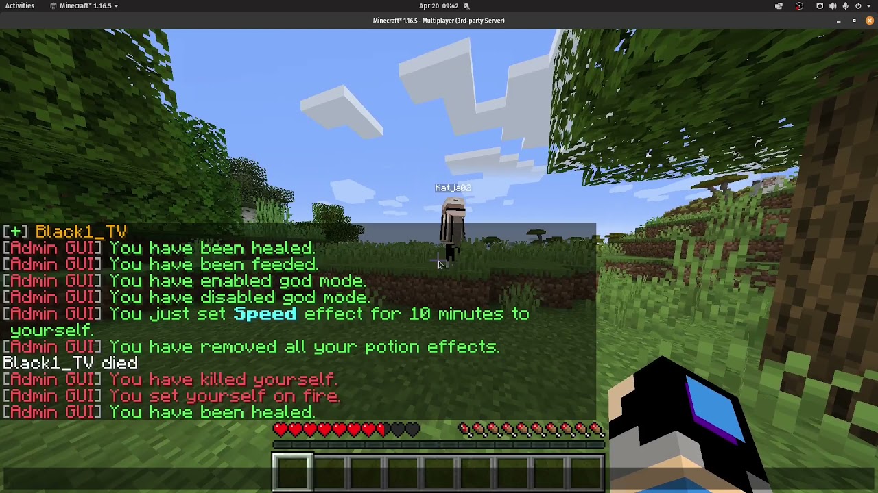 Admin GUI Premium plugin