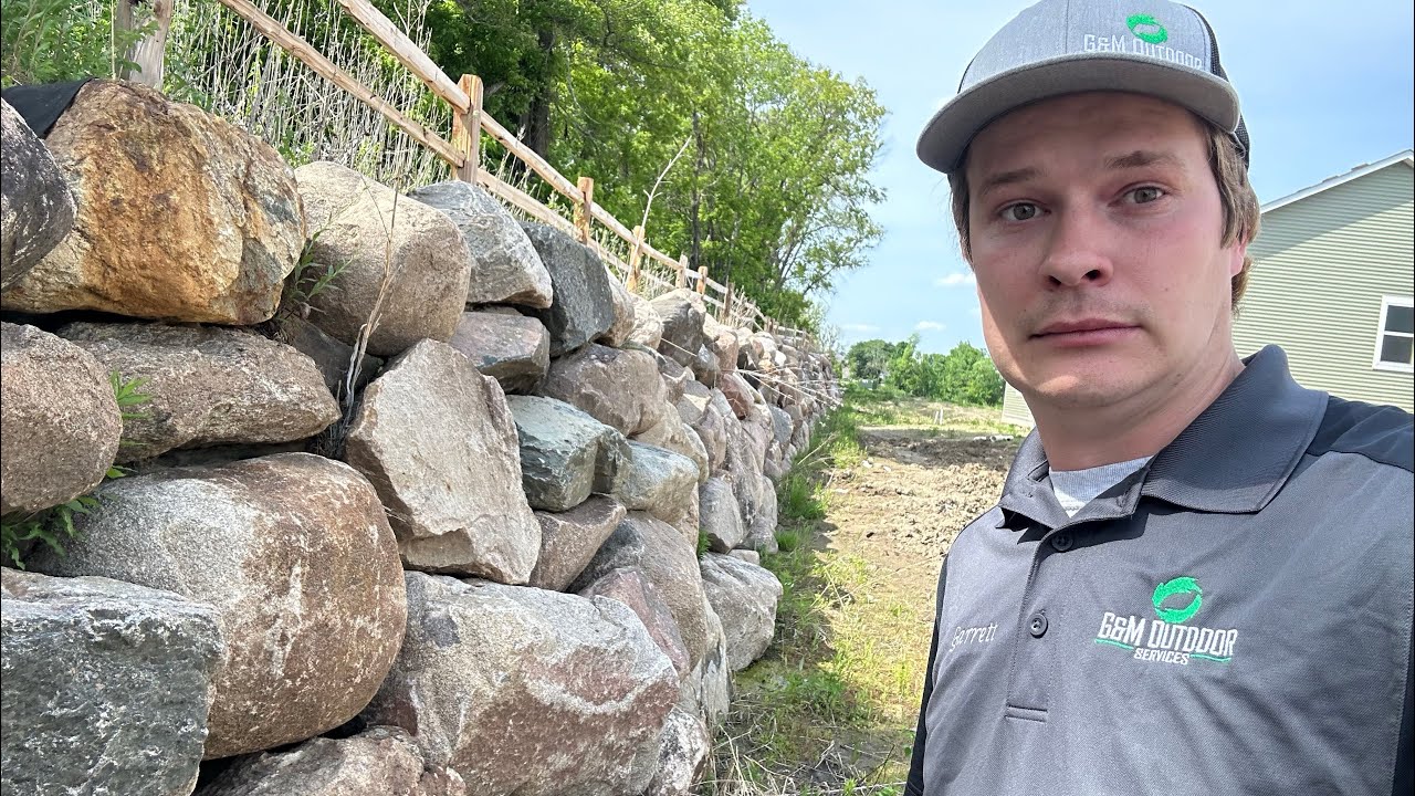 HOW NOT TO BUILD A BOULDER WALL!! #fail