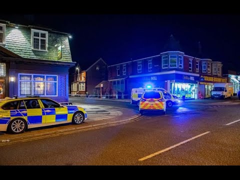 Police test road conditions on Warbreck Drive following Collision