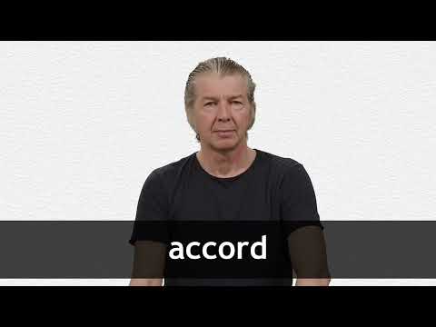 ACCORD definition and meaning | Collins English Dictionary
