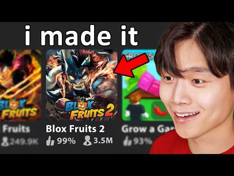 I Made My Own Blox Fruits and It's WAY Better